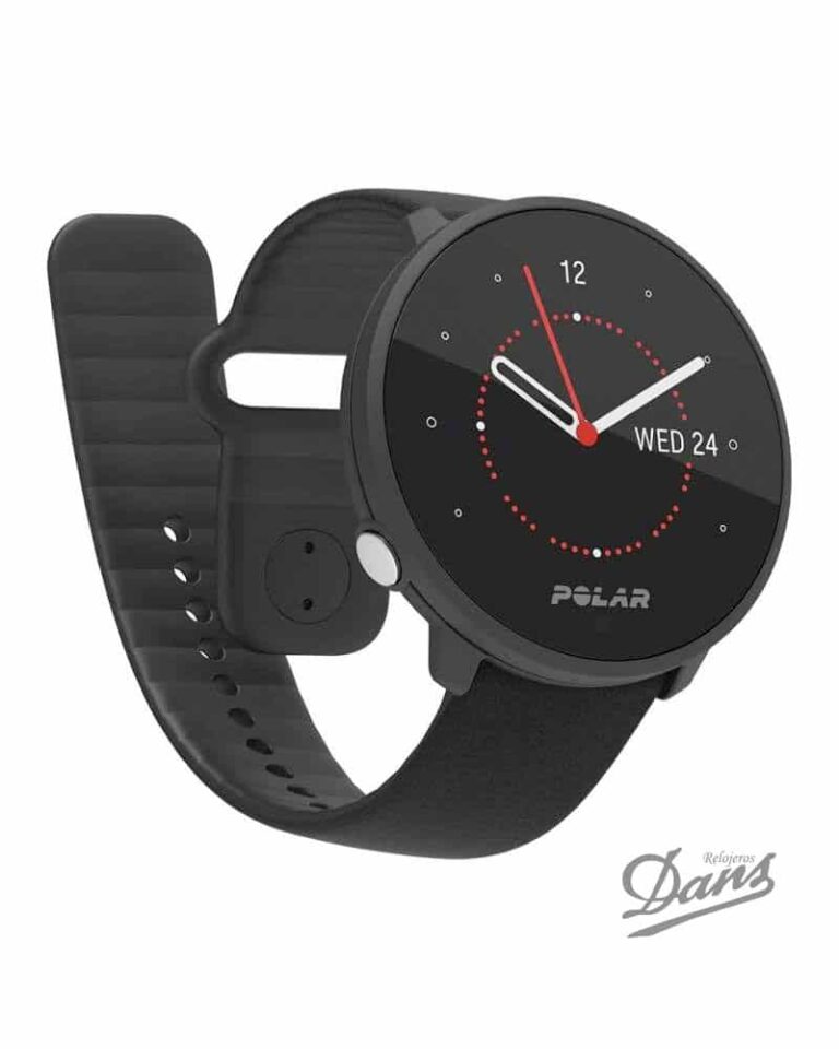 Reloj deportivo Polar Unite GPS azul y negro | Dans Relojeros
